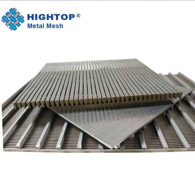 V-Shaped Wedge Wire Mesh - Buy Product on Hightop Metal Mesh