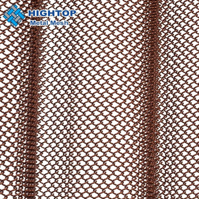 HTP-MMC001:Aluminum Decorative Metal Mesh Curtain - Hightop Metal Mesh