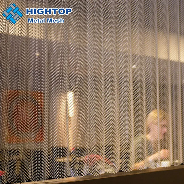HTP-MMC001:Aluminum Decorative Metal Mesh Curtain - Hightop Metal Mesh