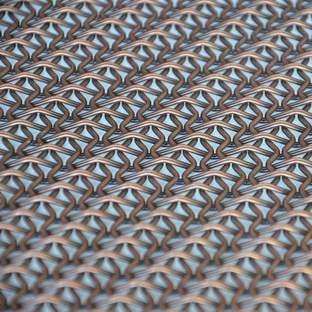 HTAR-004: Antique Decorative Wire Mesh Panels - Hightop Metal Mesh